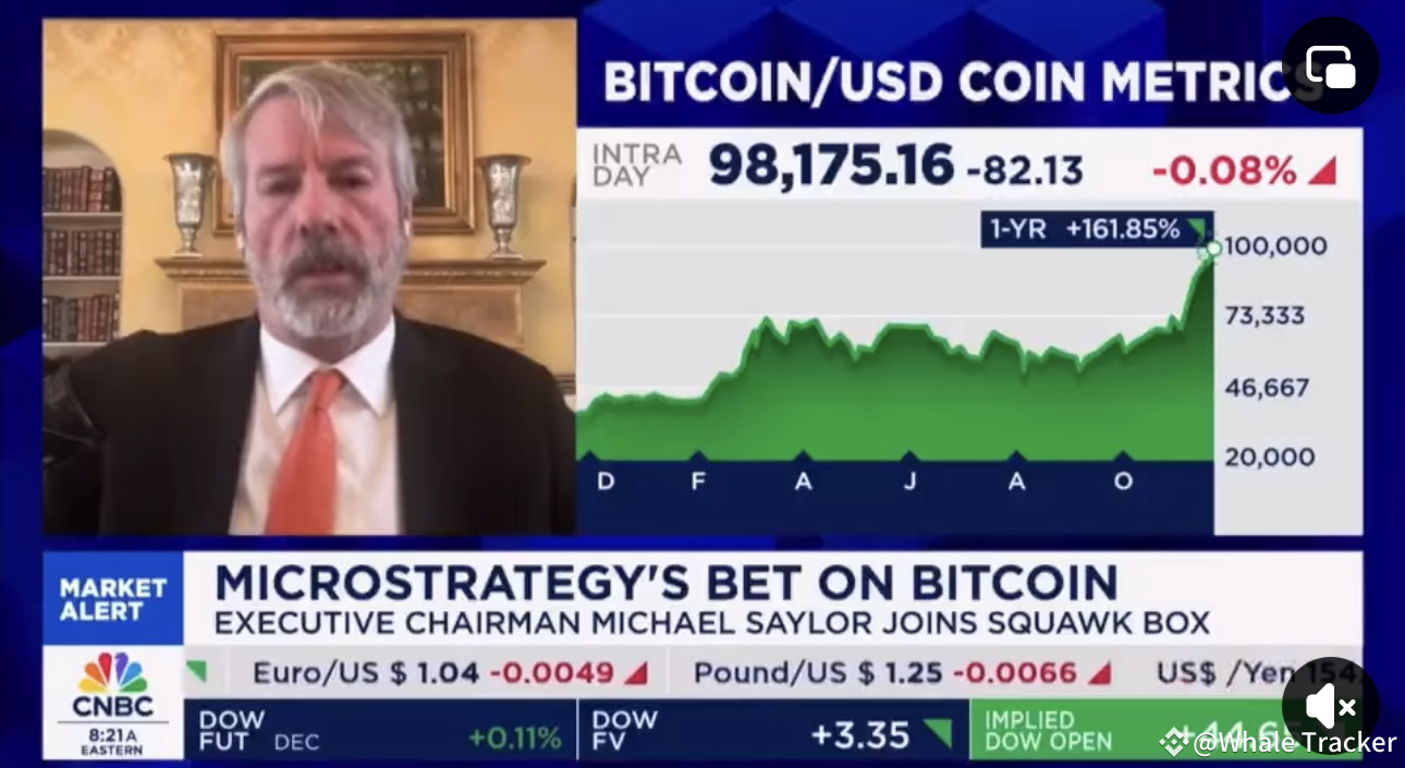 MicroStrategy CEO Michael Saylor says, “Over the last two we | Whale ...