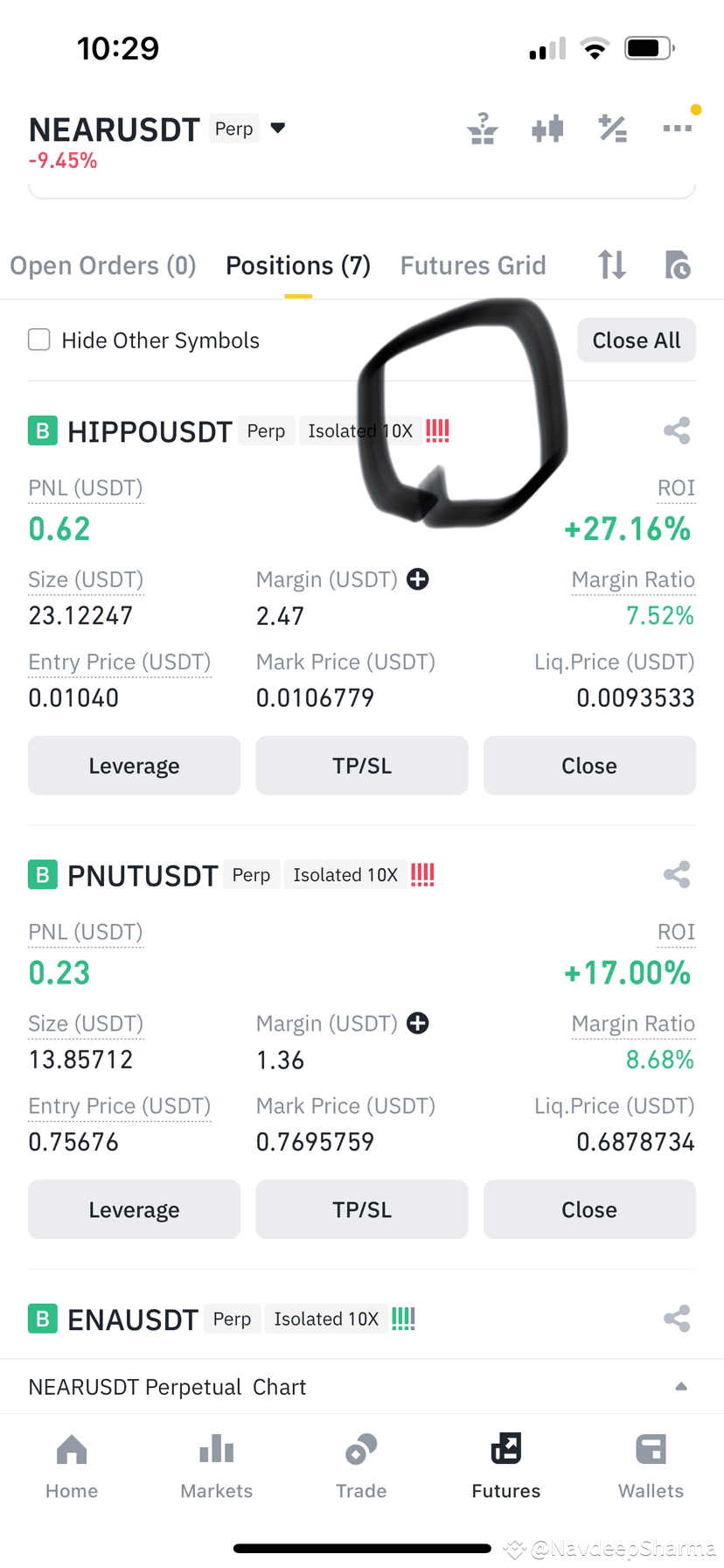 What does these four red lines means? Will my position autom ...