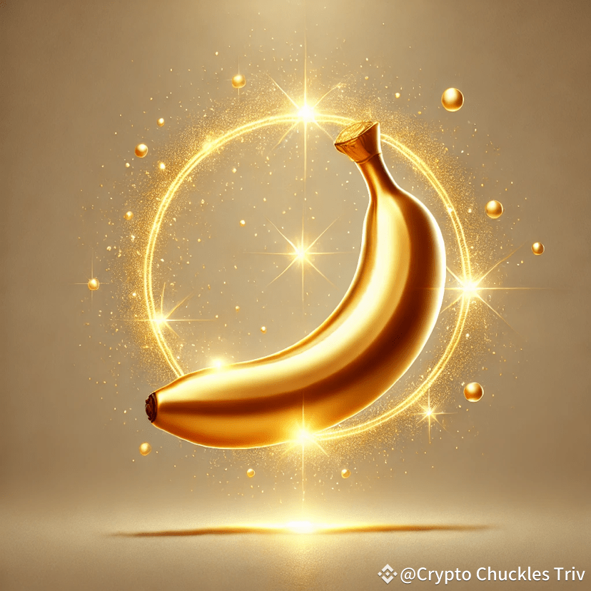Golden Banana, a Miracle that Brings Good Luck The golden b | Crypto ...