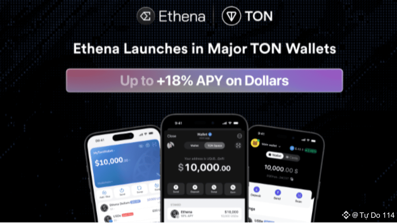 Ethena officially integrates into the TON ecosystem, bringing USD ...