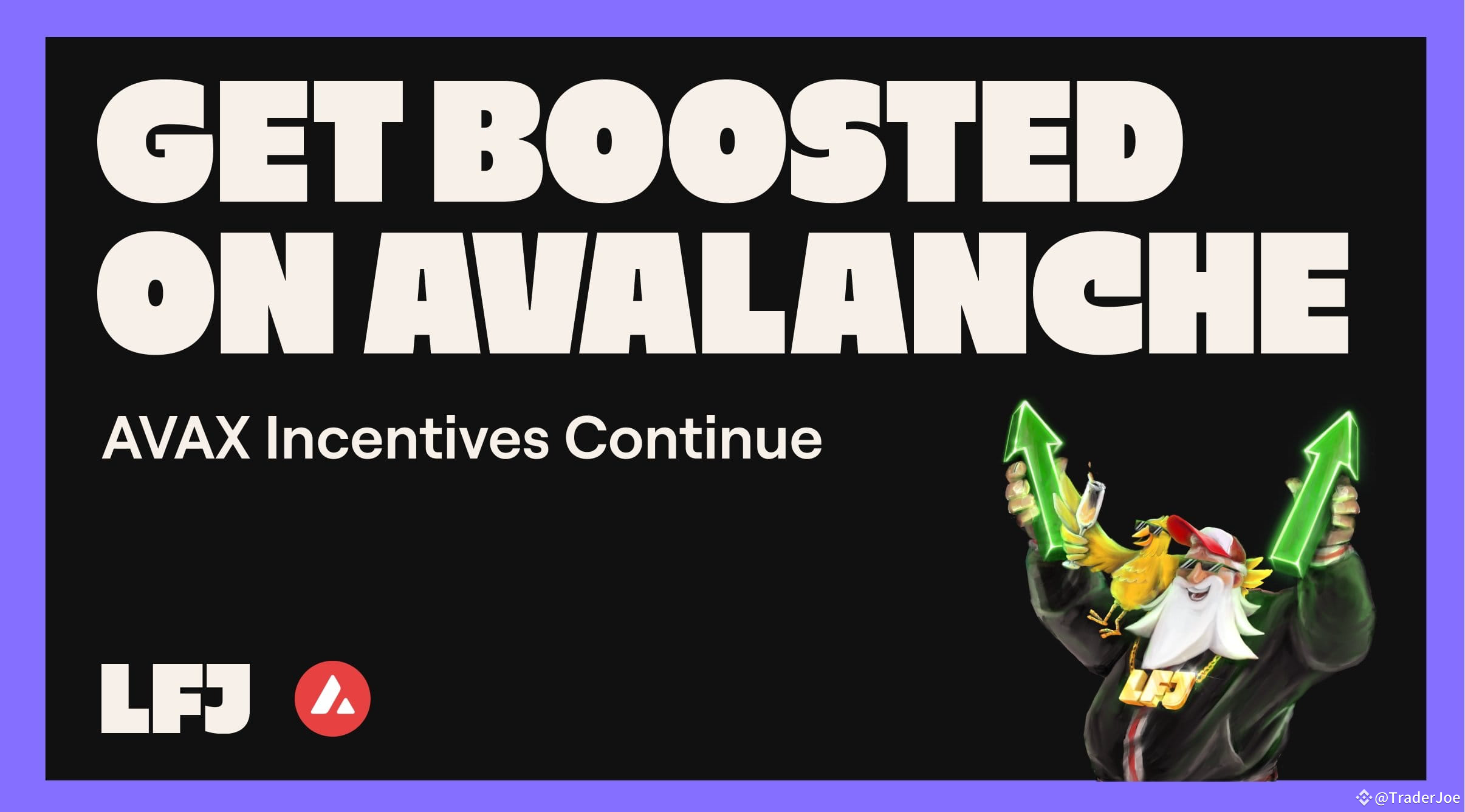 The BOOST Incentives Campaign Continues ⚡ Earn $AVAX reward | TraderJoe on Binance Square