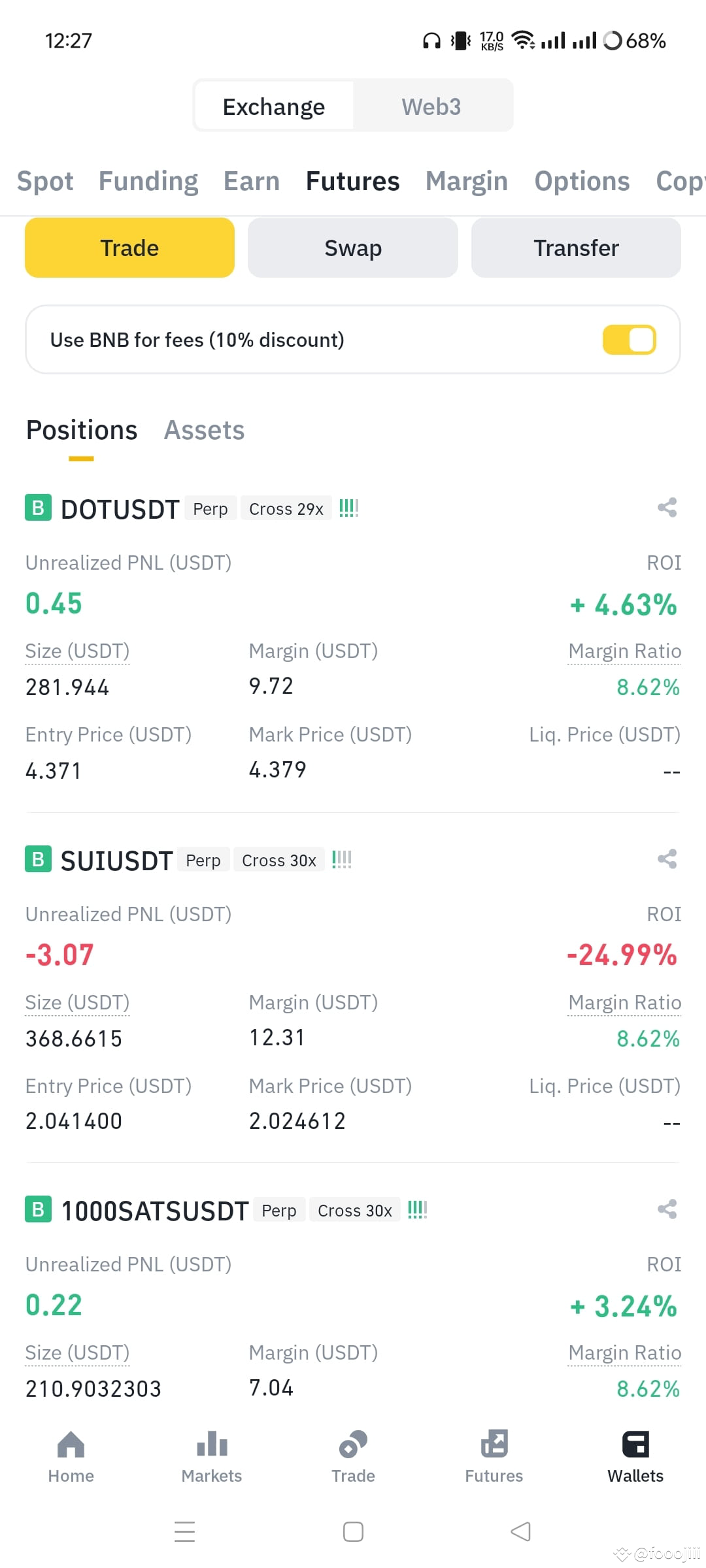 i take risk .. don't buy long you will liquidate ... | fooojiii on ...