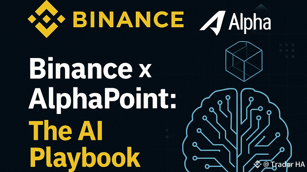 “Binance × AlphaPoint: The AI Playbook Powering Next-Gen Crypto ...