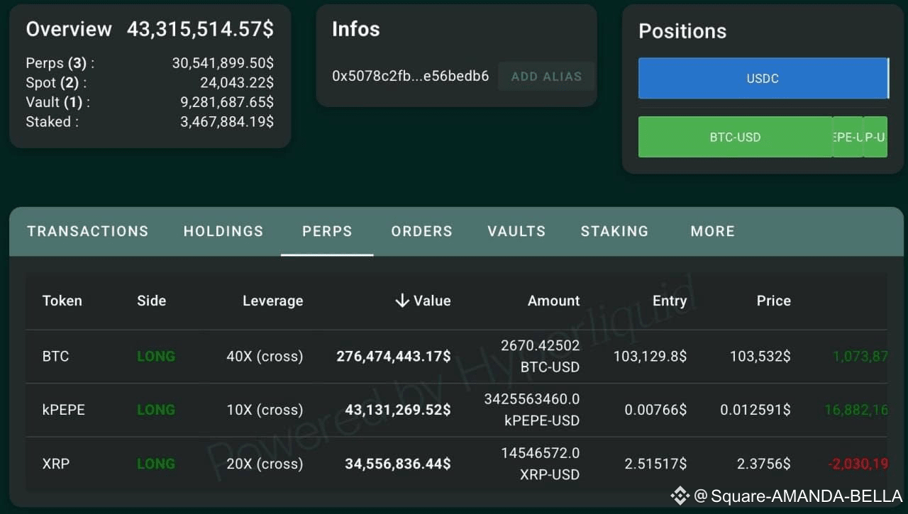 $BTC Has someone opened a long-term position on Bitcoin w | AMANDA BELLA on Binance Square