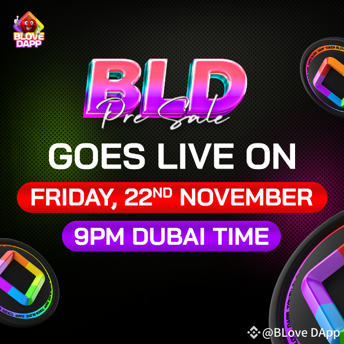 The Countdown Begins! BLD Day 1 IDO LIVE on November 22nd | BLove DApp ...