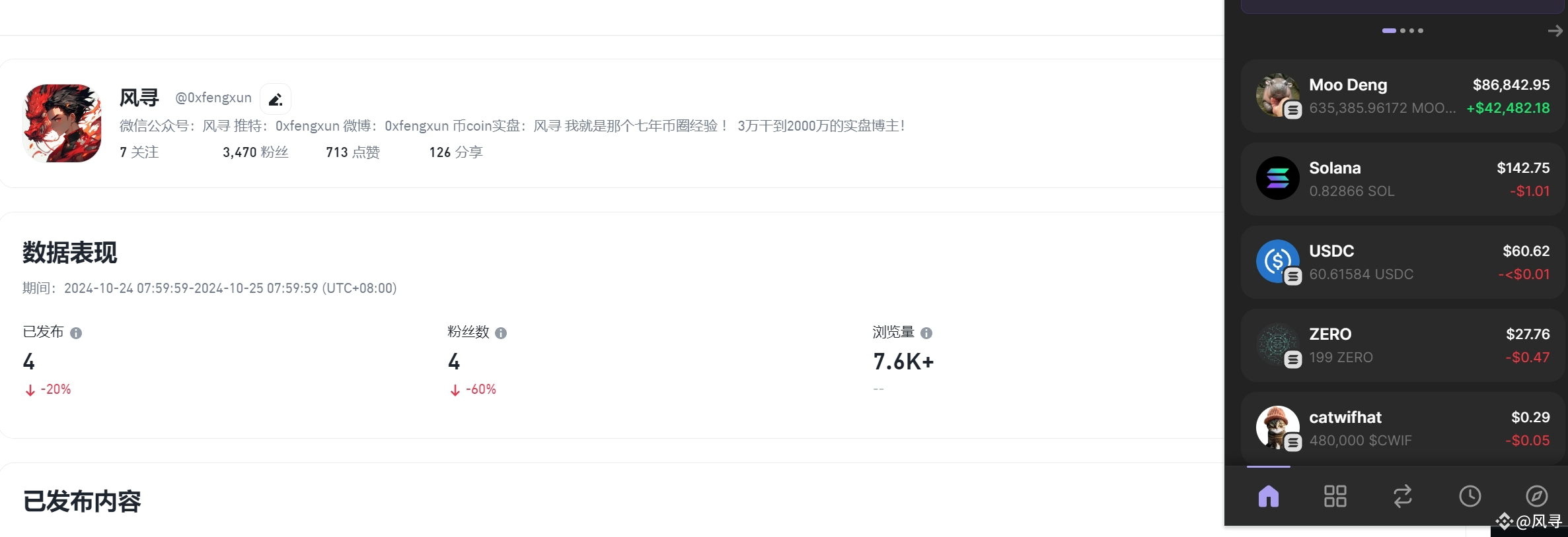#MOODENG Moodeng has been contracted on Binance. Now with a | 风寻 on ...