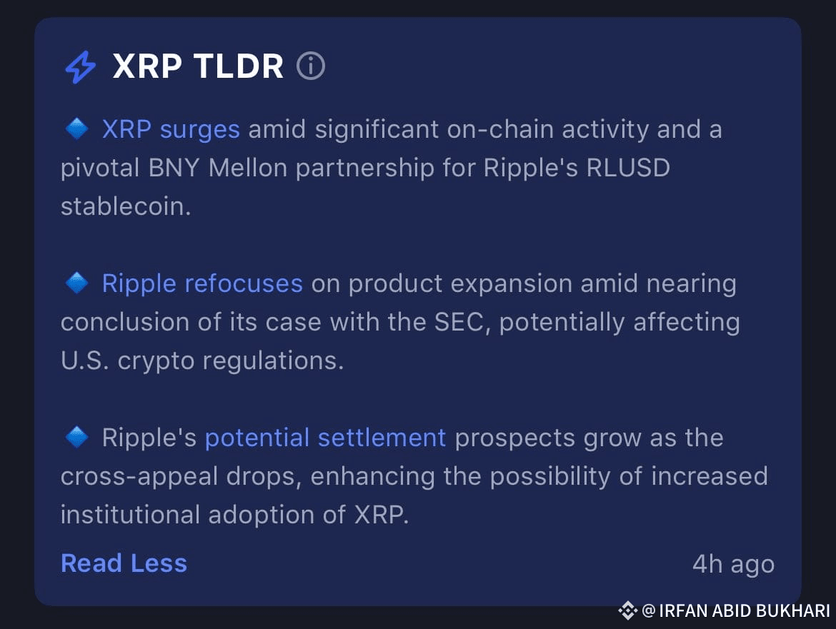 DAILY $XRP NEWS 🗞️‼️ JULY 12 🗓️ 🙌 | IRFAN ABID BUKHARI on Binance Square