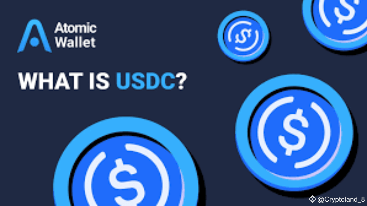 What is USDC and How Does It Work! | Cryptoland_88 on Binance Square