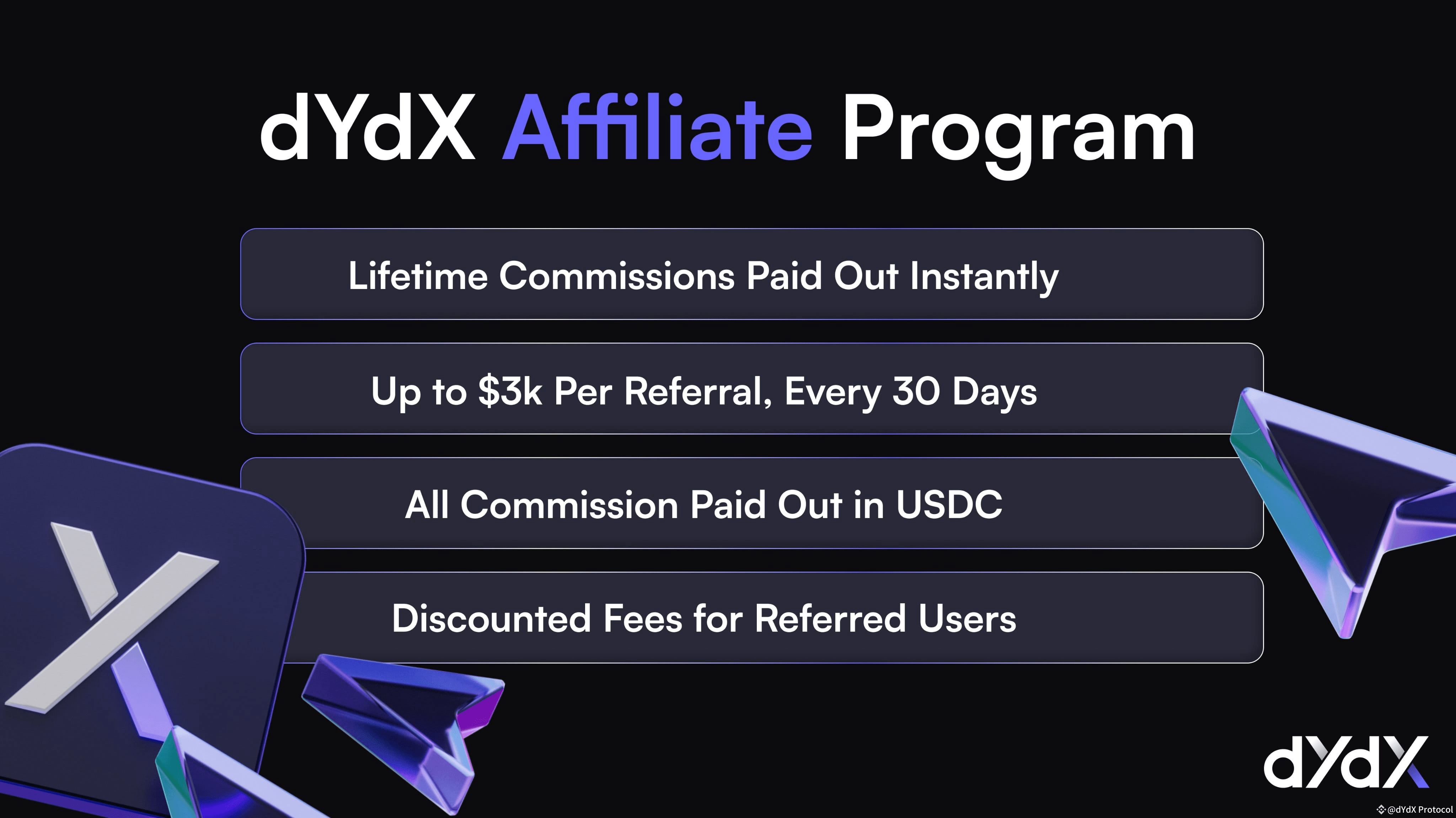 Want to get access to all these benefits? Head over to the | dYdX Protocol on Binance Square