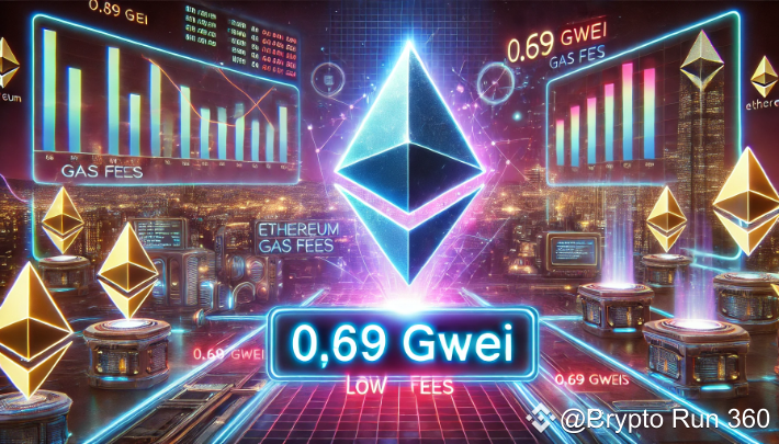 🚀 Ethereum gas fees drop significantly, now only 0.69 Gwei! | Crypto ...