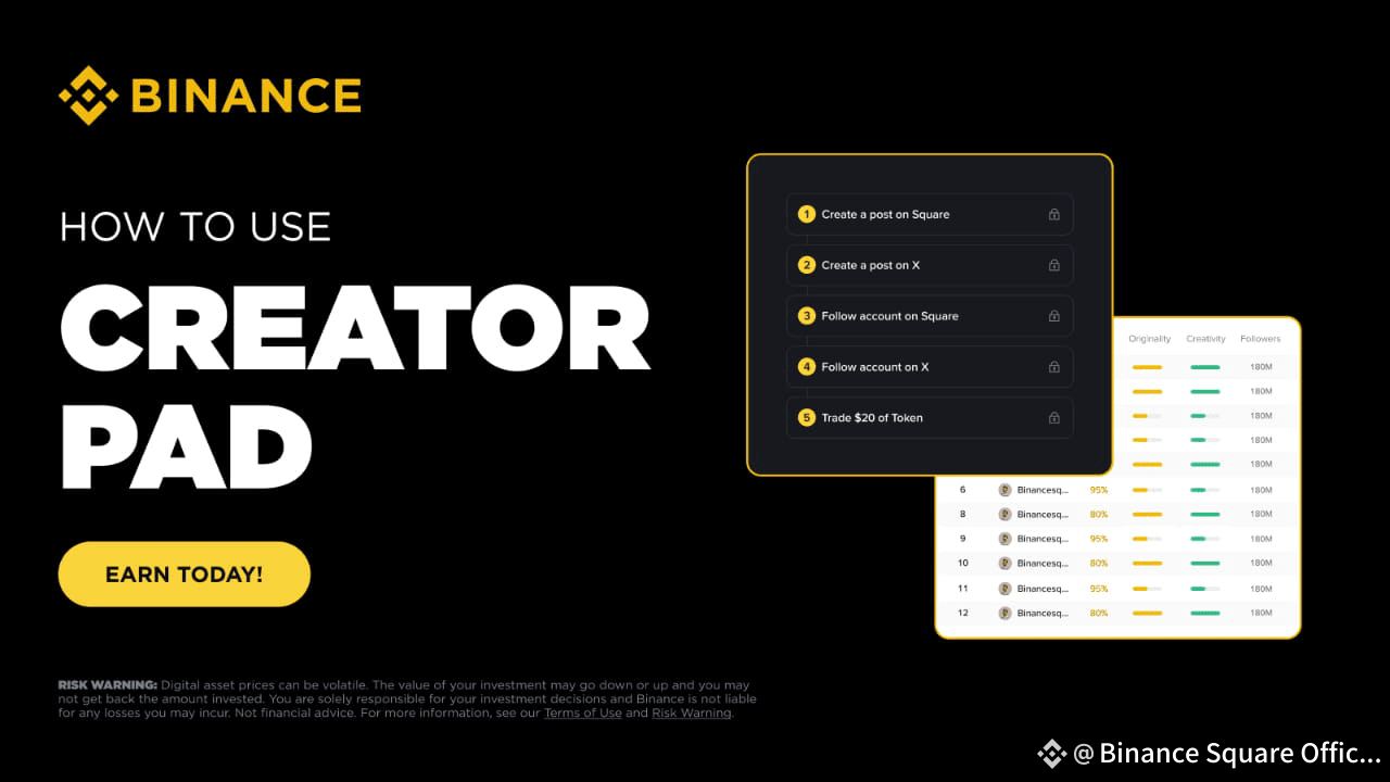 CreatorPad FAQ and T&Cs | Binance Square Official on Binance Square