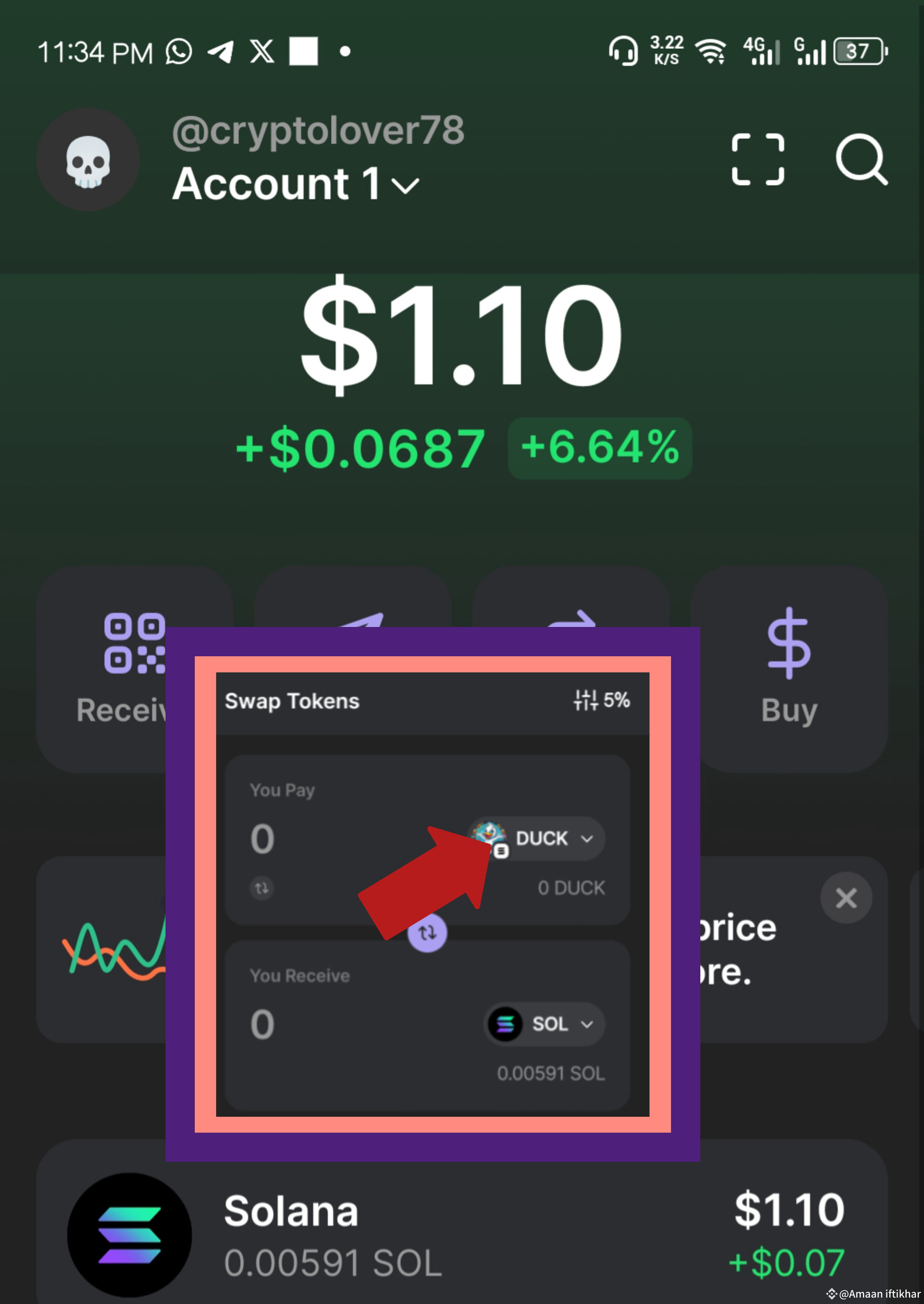 #phantom wallet experts! Today i buy a meme coin in phantom | Amaan ...