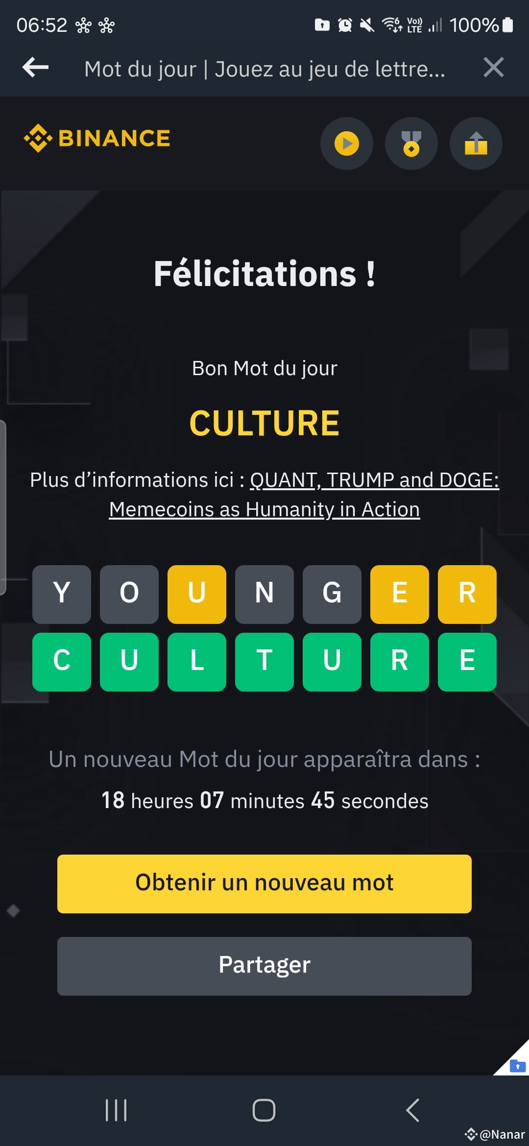 THEME: The rise of Memecoins Word of the day 05.02.2025 #WOR | Nanar on ...