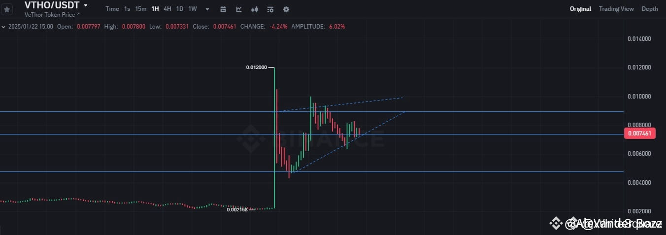 🚀 $VTHO on Fire! 🚀 After an explosive 320% surge in just | Alexander ...