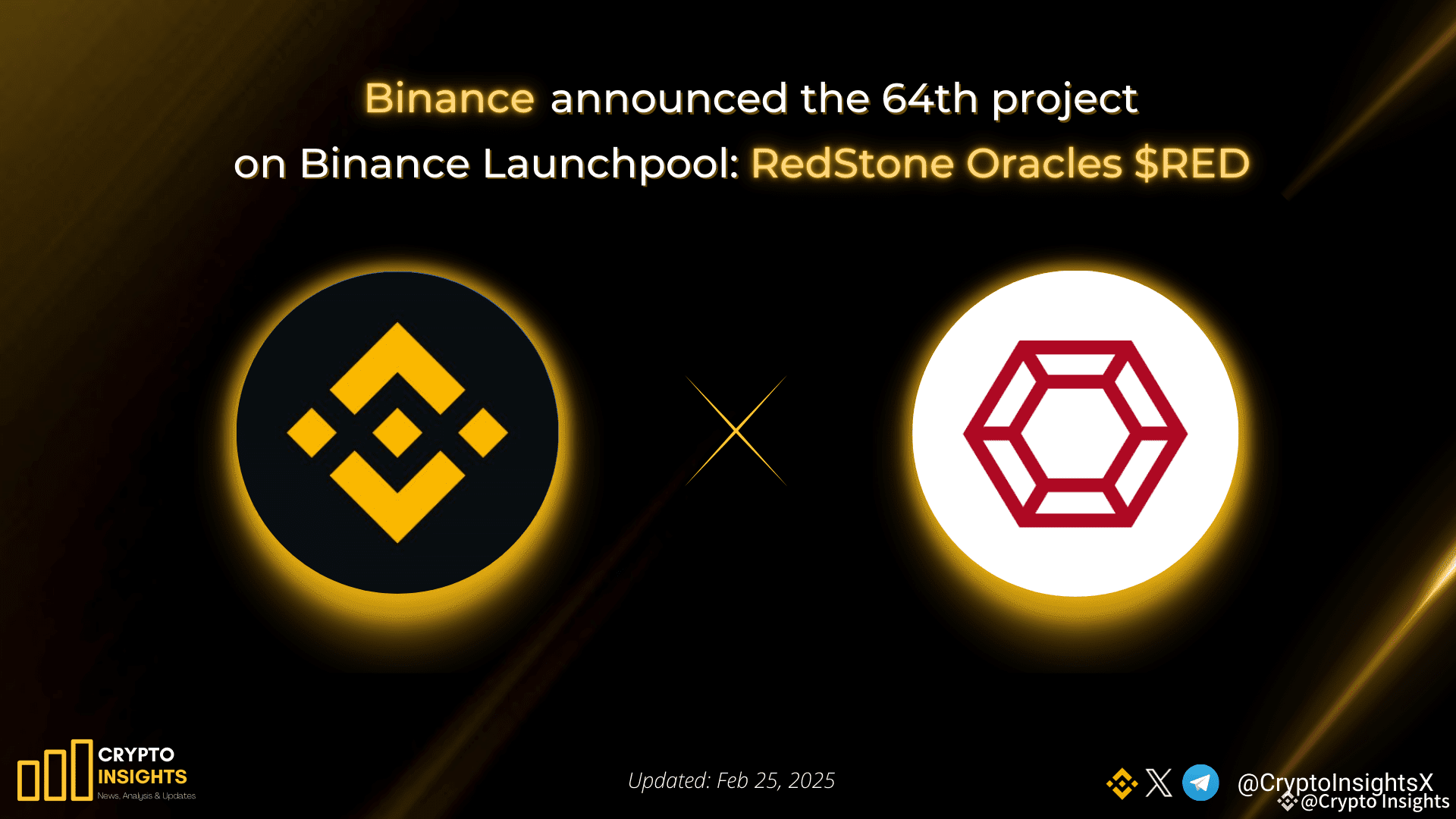 📢 Binance announced the 64th project on Binance Launchpool: | Crypto Insights on Binance Square