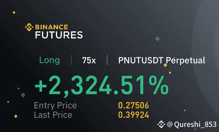 $PNUT Hahah Hold Is Gold 🥇 | Qureshi_853 on Binance Square