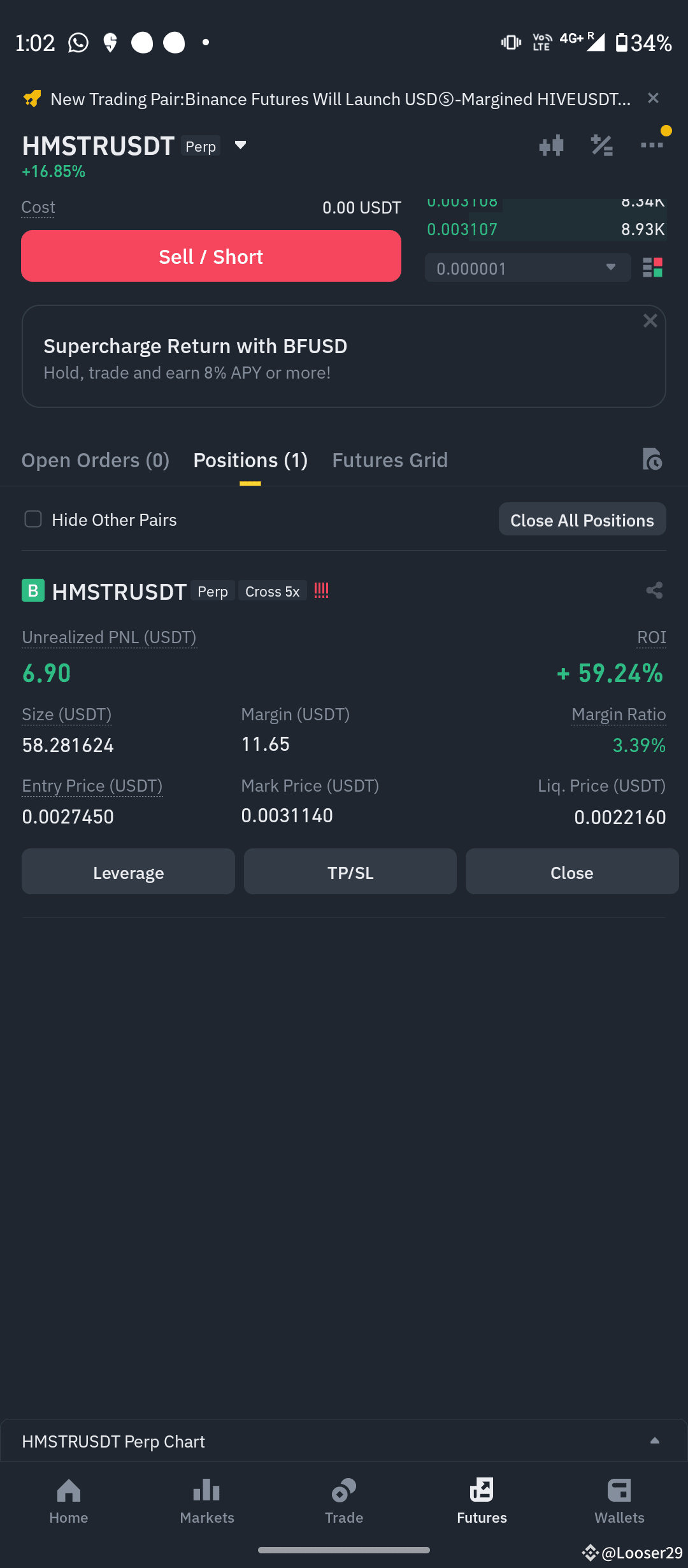 #hamster coin price prediction 0.01 soon buy now big opportu | Looser29 ...