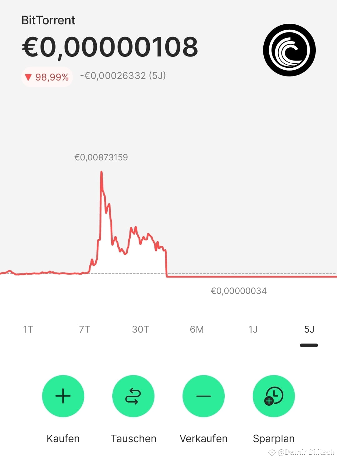 $BTTC An old Chinese proverb says: "Where water once was, | kryptoFr3ak ...