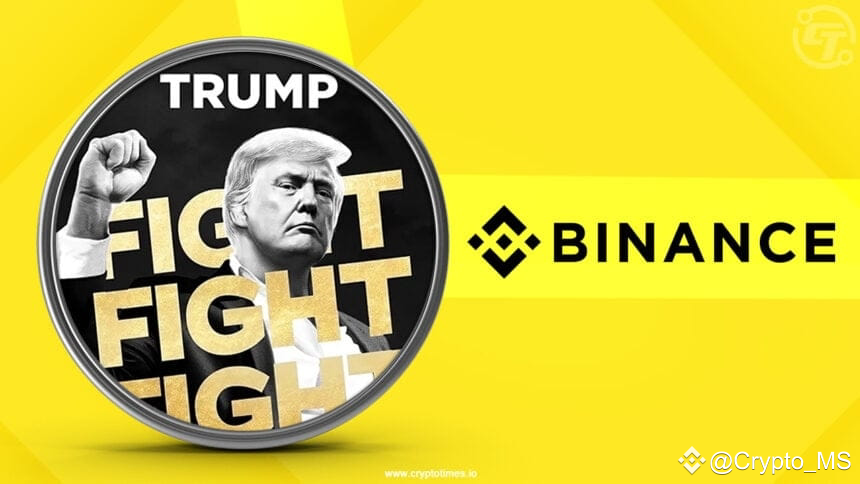 🚀 La Memecoin de Donald Trump llega a Binance 💰🇺🇸($TRUMP | Crypto_MS en Binance Square