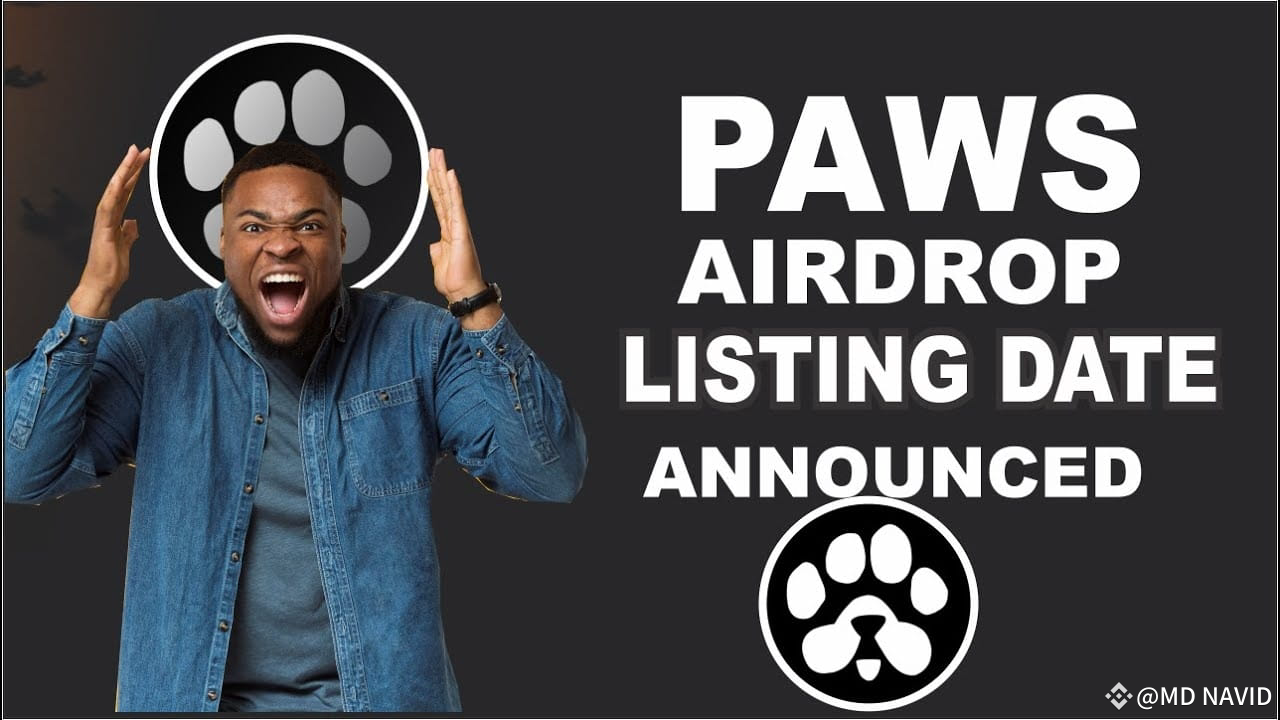 Paws Airdrop pre market price Paws Airdrop Listing | MD NAVID on ...