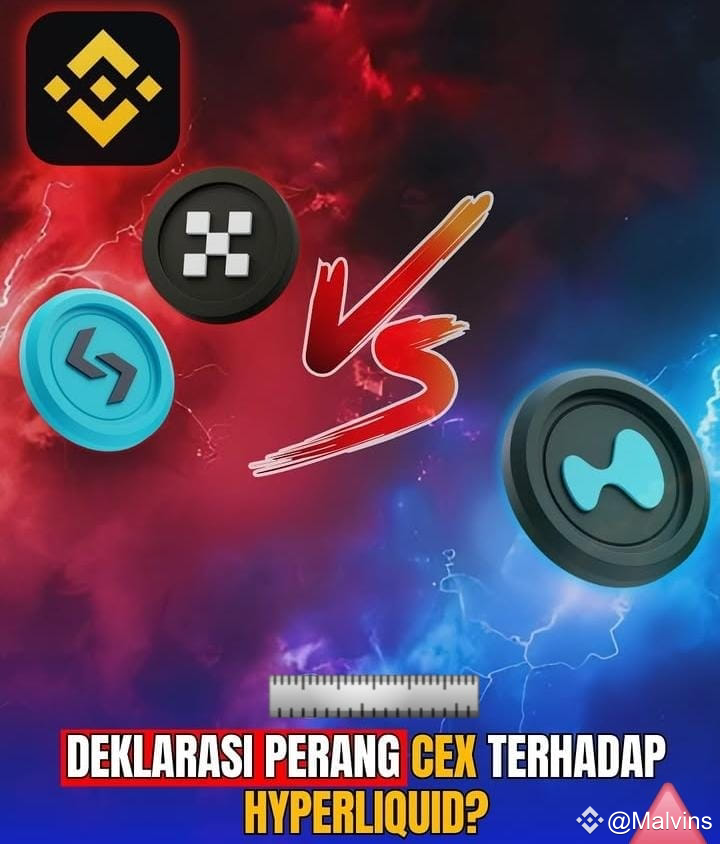 Crypto War CEX vs Hyperliquid: DeFi Revolution or FTX 2.0? | Malvins on Binance Square