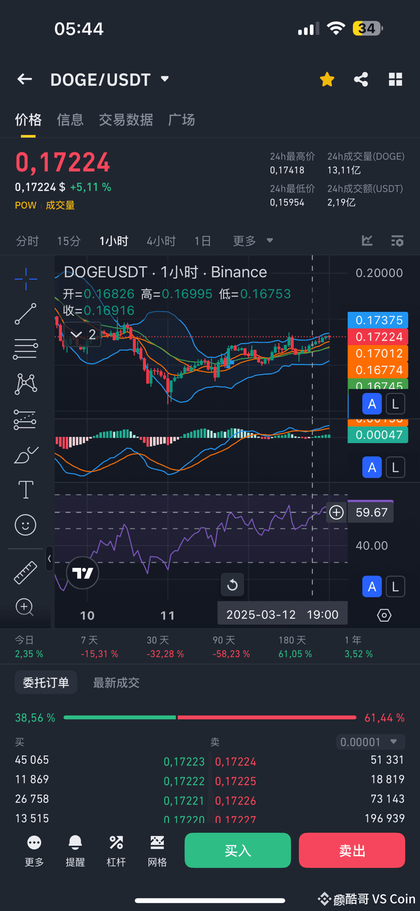 $DOGE March 13, 2025 DOGE Market Analysis (The following c | BAYJIGIT ...