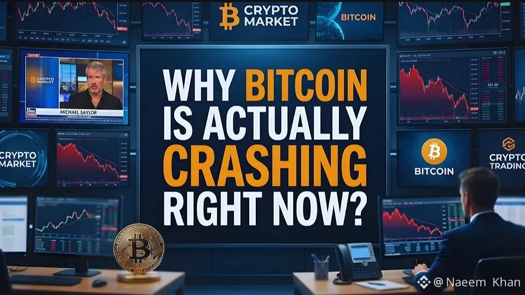 Why Bitcoin Is Actually Crashing Right Now (The Real Reason) | 杨磊18 on ...