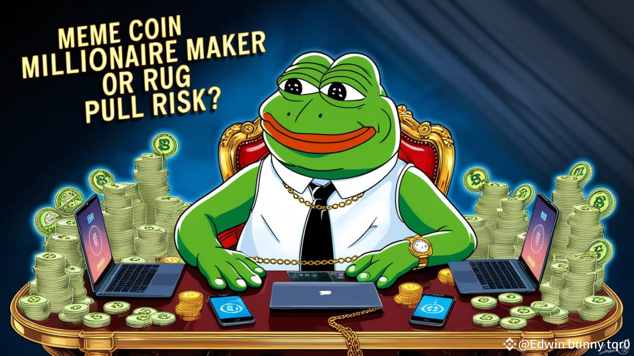 PEPE: Meme Coin Millionaire Maker or Rug Pull Risk? | Edwin bunny tqr0 ...