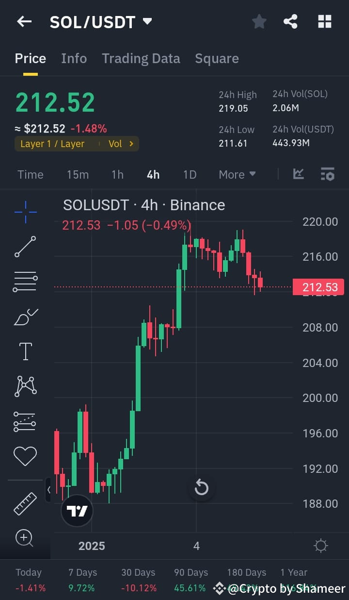 🌟$SOL / USDT Key Level and Next Move!⏳🌟 The $SOL / USDT pa | Crypto by Shameer on Binance Square