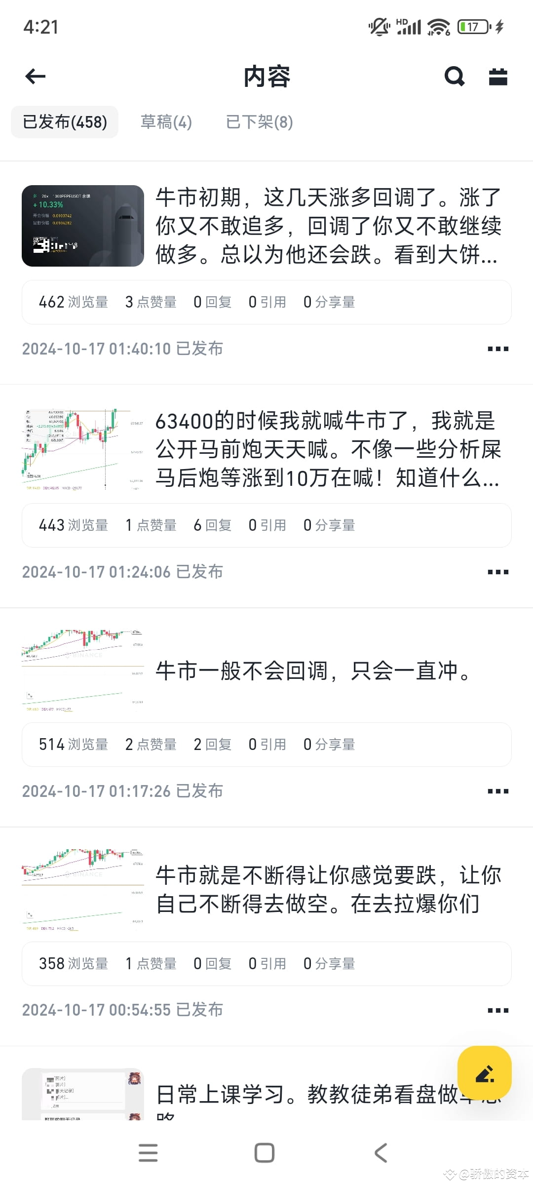 A lot of people in the square always think that Bitcoin will | 谦谦君子 on ...