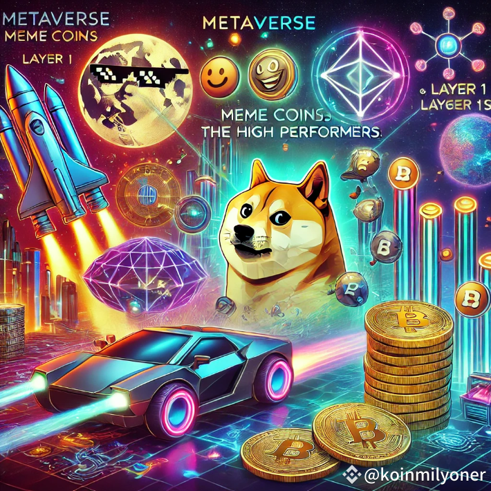 Metaverse, Meme Coins, and Layer 1s: The High Performers Wi ...