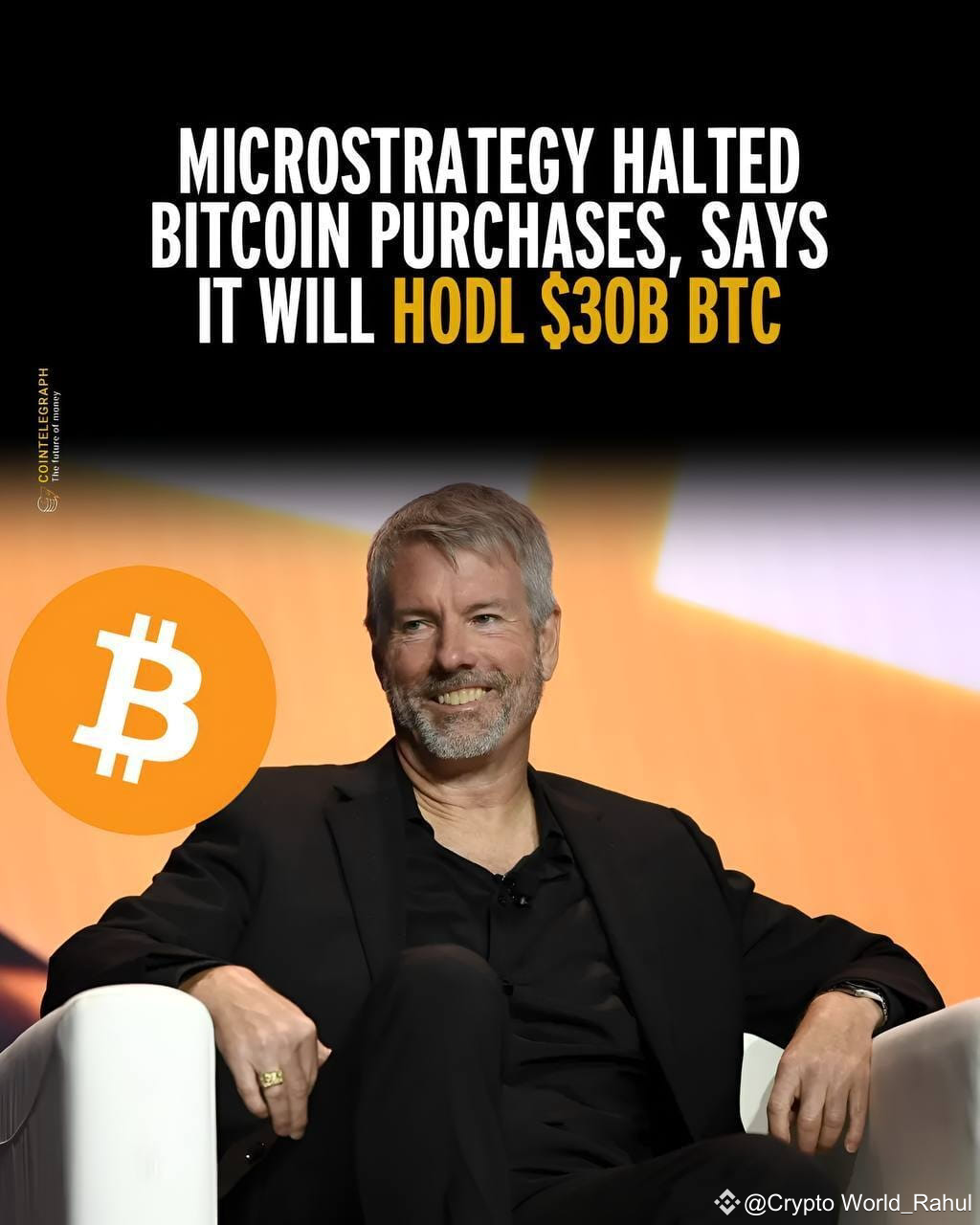 MicroStrategy #bitcoin $BTC | Crypto World_Rahul on Binance Square