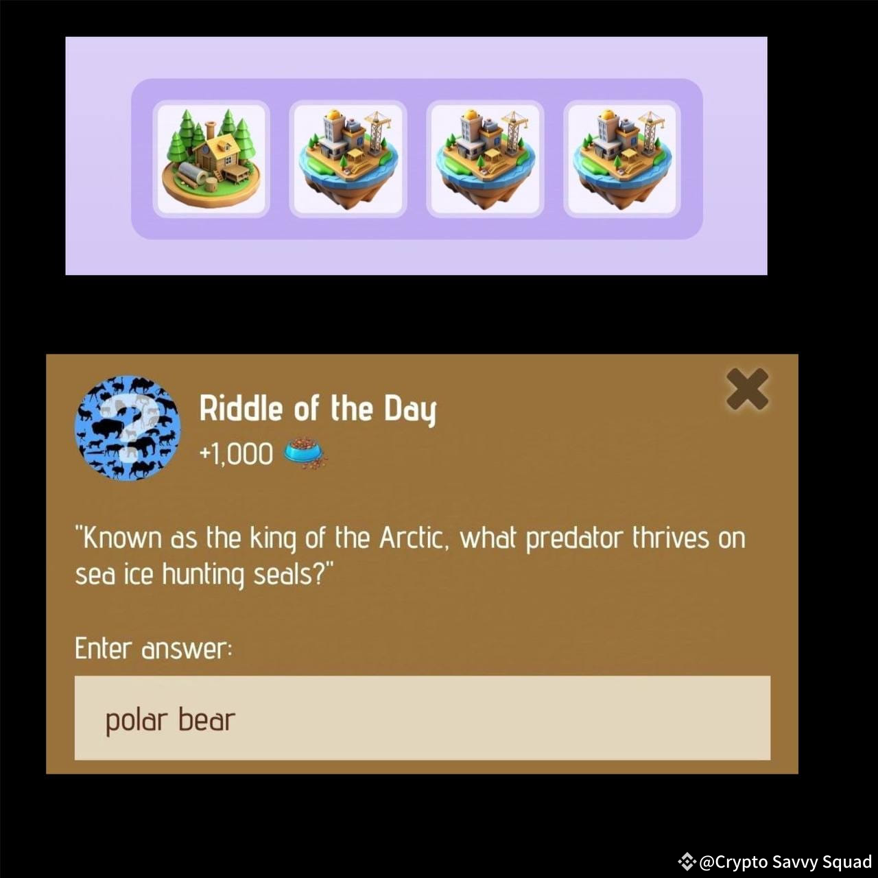 VERTUS !!! Code : 4-3-3-3 ZOO : Riddle of the Day : pol | Meta Mesh on ...