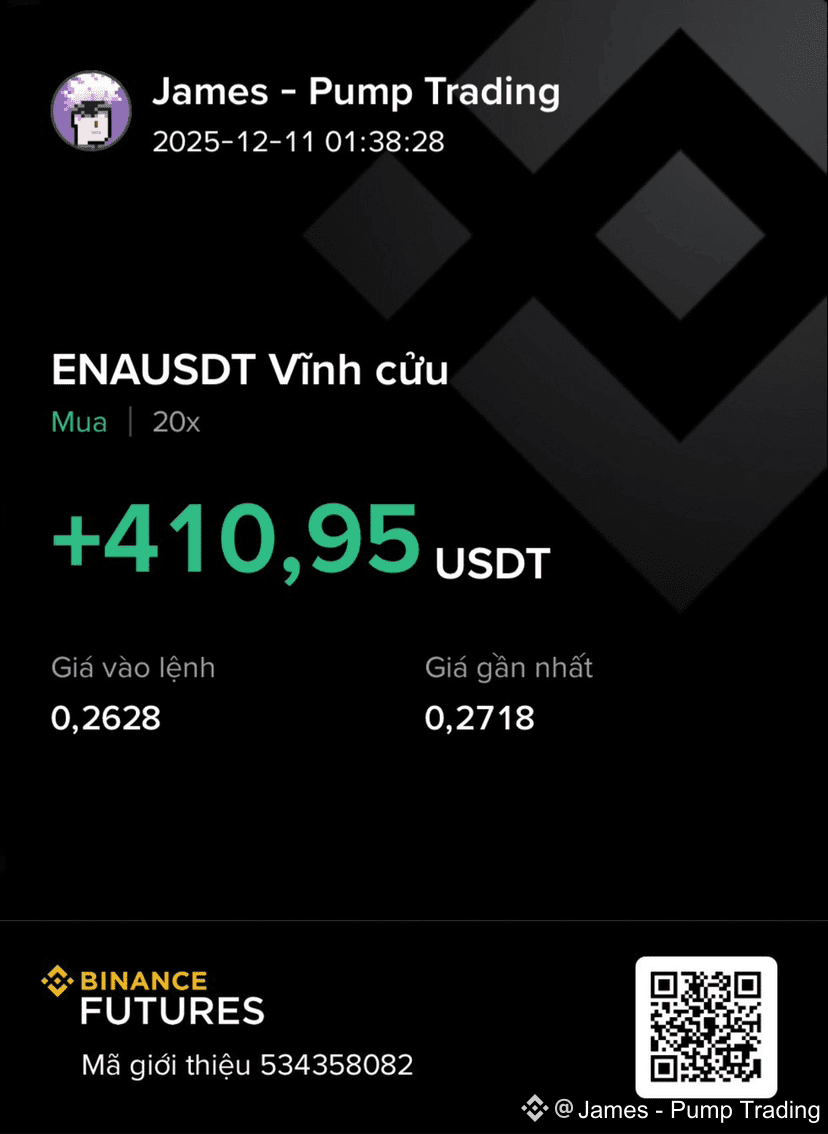 $ENA is in profit — feel free to take profit if you | James - Pump ...