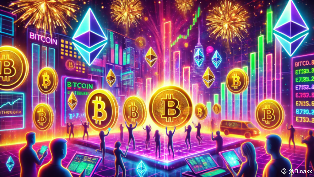"Bitcoin at $100K, Ethereum skyrocketed, and altcoins staged a rally ...