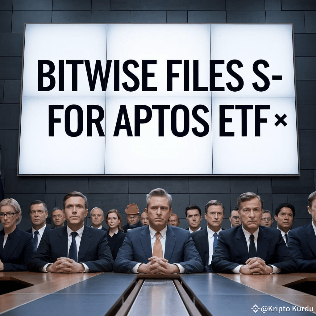 Bitwise Files S-1 for Aptos ETF! #AptosETF Bitwise has o | Kripto Kurdu on Binance Square