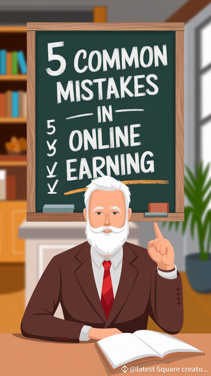 5 Common Mistake in Online Earning. Here are five common m | latest ...
