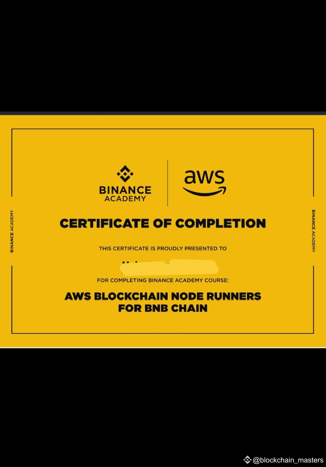 AWS Node Runners for BNB Chain AWS Node Runners for BNB Ch | blockchain_masters on Binance Square