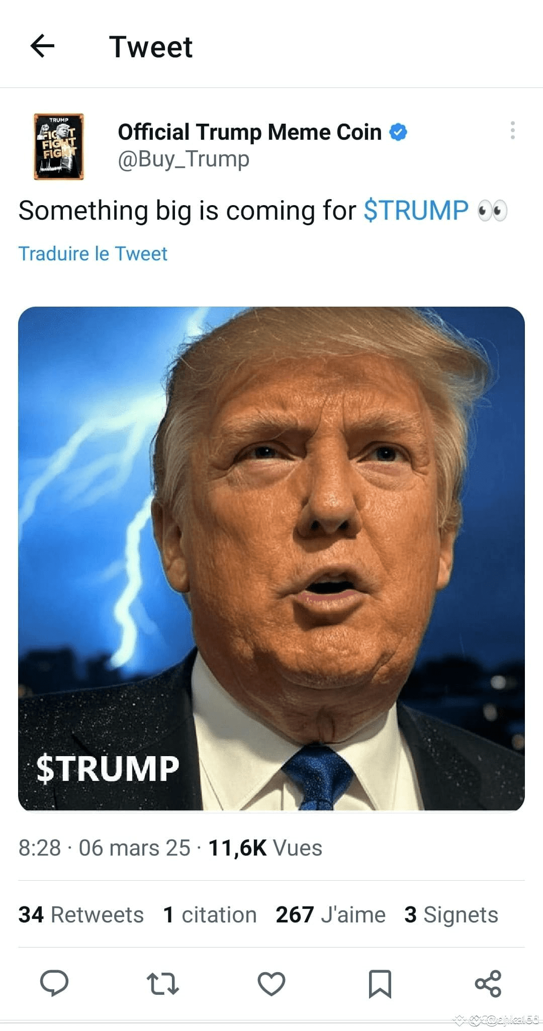 $TRUMP Is this the golden opportunity to buy 🙄🤑 Or the se | Marya mary ...