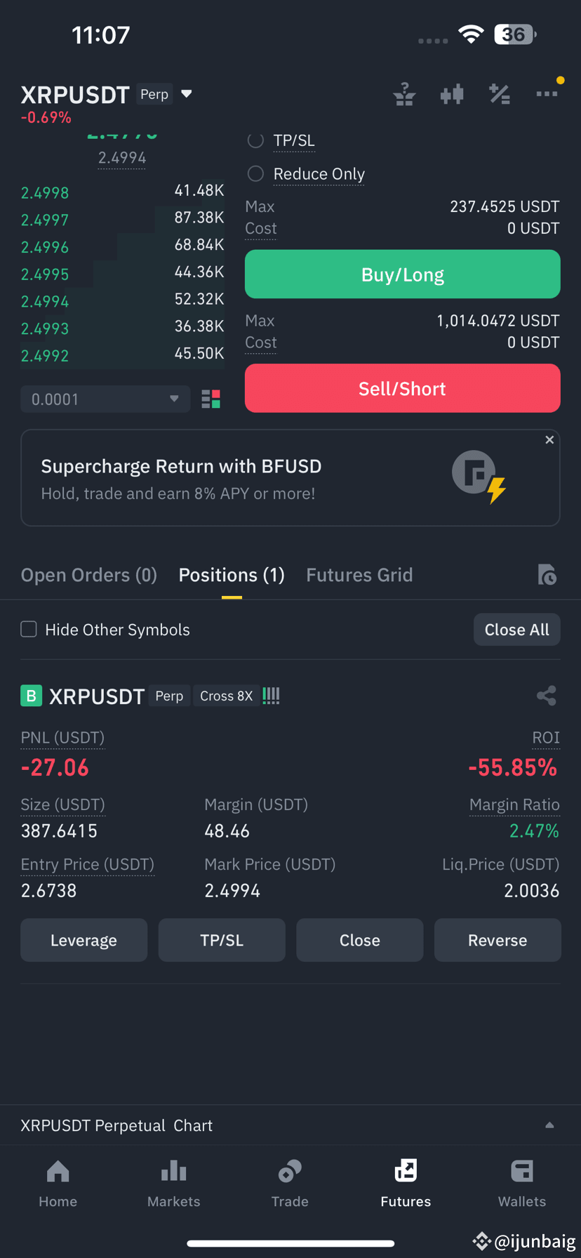 XRP is unpredictable 🥺#XRPPredictions $XRP | ijunbaig on Binance Square