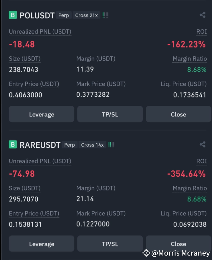 It is the part of trading what do you think ?? $POL $RARE | Morris ...
