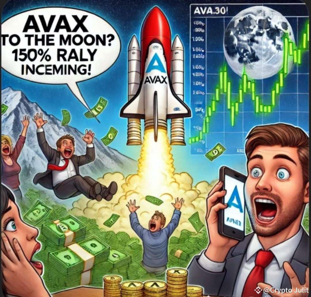 🚀 $AVAX Could Surge 150% – Analyst Predicts a Break Beyond | Crypto Julit on Binance Square