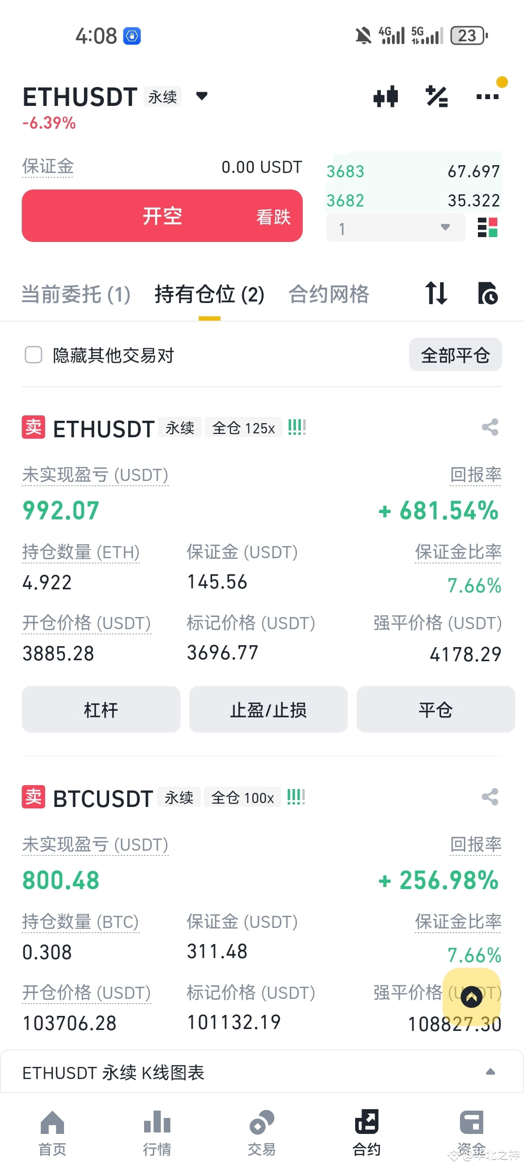 Do you want to continue taking it? I'm scared 😨$BTC $ETH | 华北之神 on ...