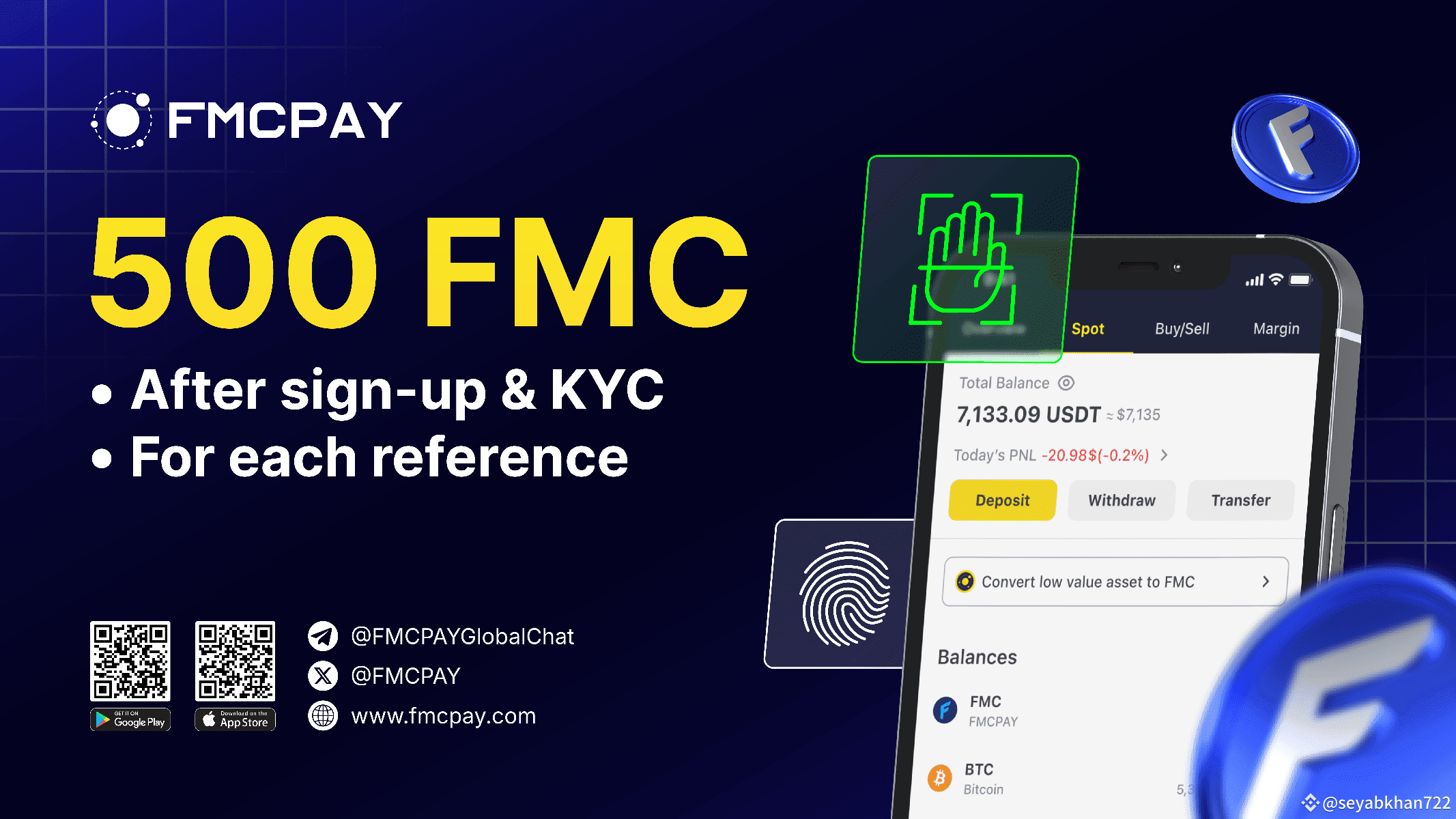 *FMCPAY Launches $50 Million KYC Reward Fund for 2025* Refer ...