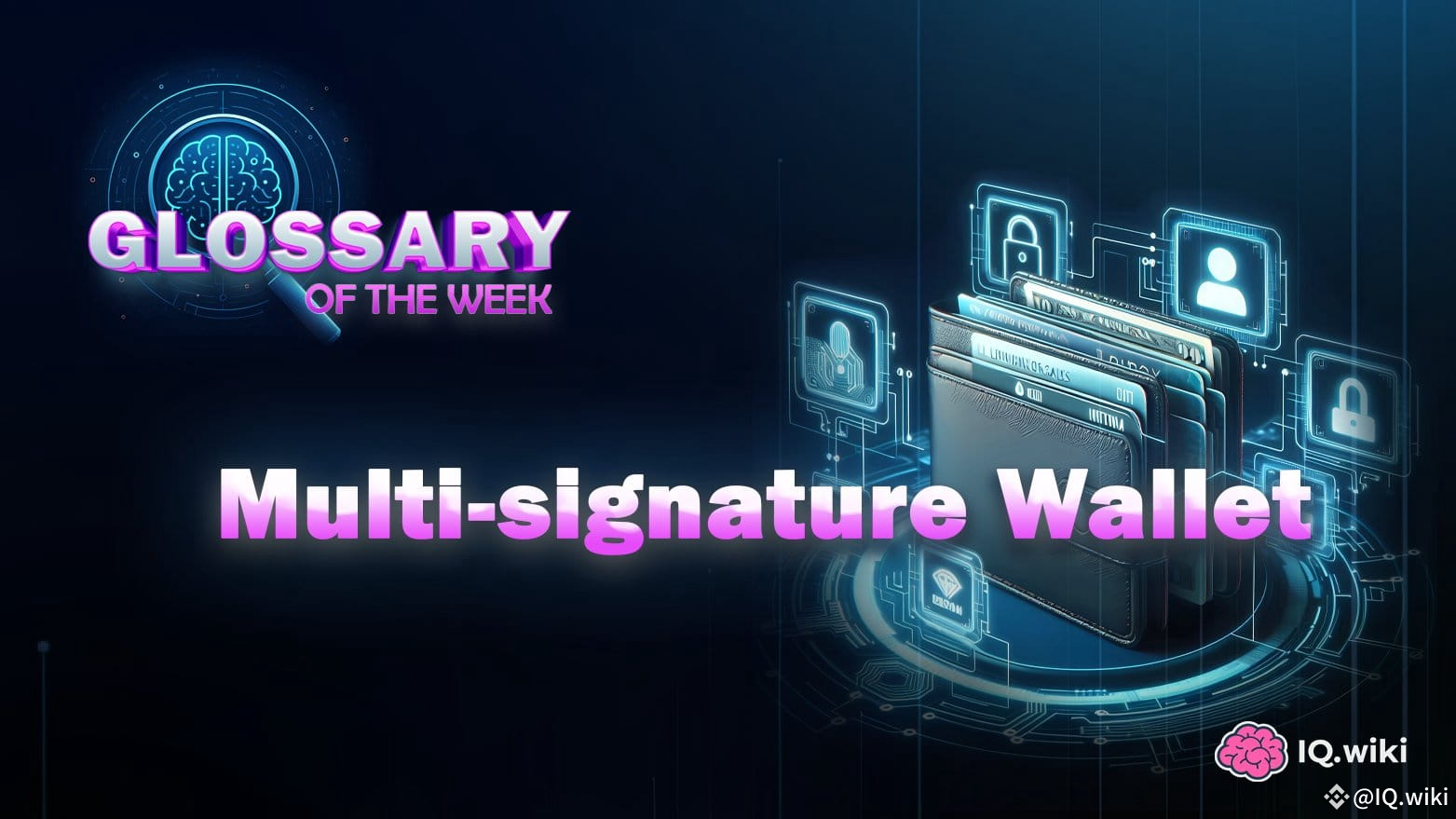 Glossary of the week: Multi-signature Wallet! 🗃 Also calle | Square ...