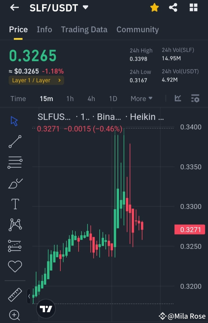 $SLF / USDT Slight Dip Move Confirm 💯 💥 Ready For Next A | Mila Rose on ...