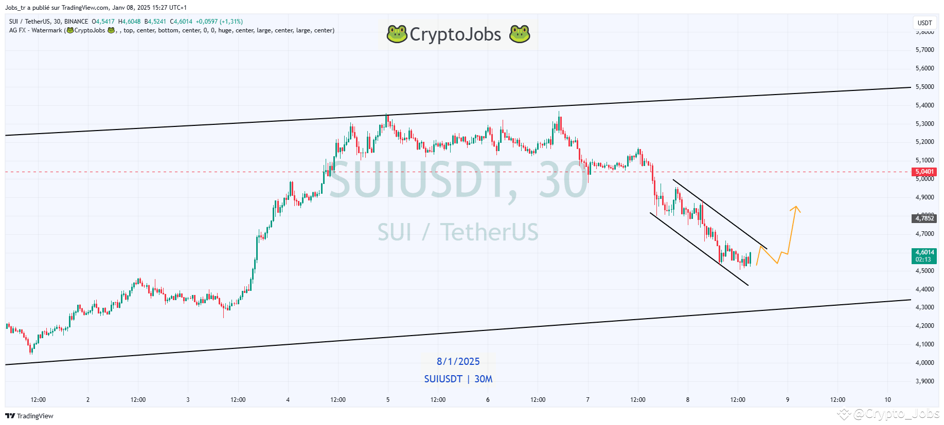 $SUI - bull div RSI and daily support zone📈 I'm bullish h | Crypto_Jobs ...