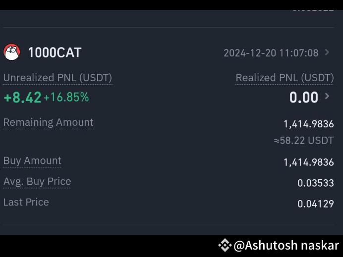 1000cat mimcoin token perches and hold 15 days and book yo | Ashutosh ...