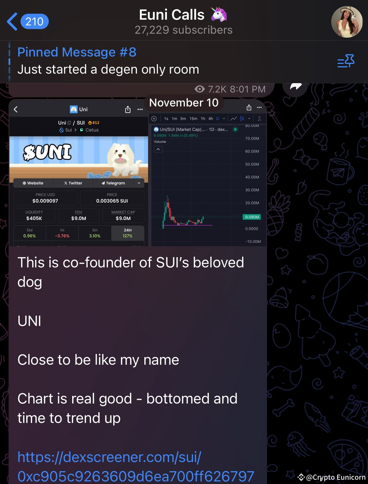 As $SUI heats up $UNI is my fav SUI play rn It’s SUI’s co | Crypto ...