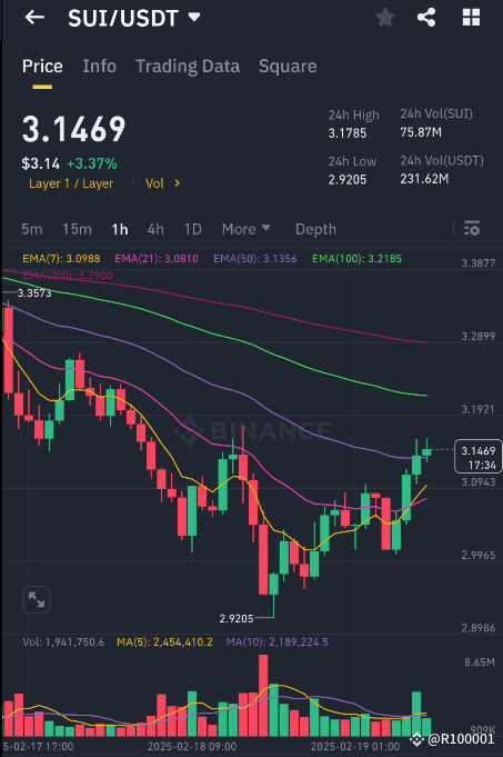 🚀 $SUI BREAKOUT INCOMING? 🚀 $SUI is showing signs of bul | R100001 on ...